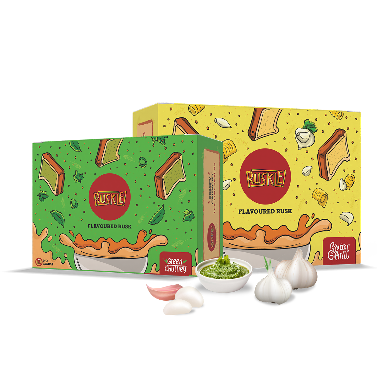 Ruskle! – Elevating India's Beloved Rusk with Exciting Flavours.