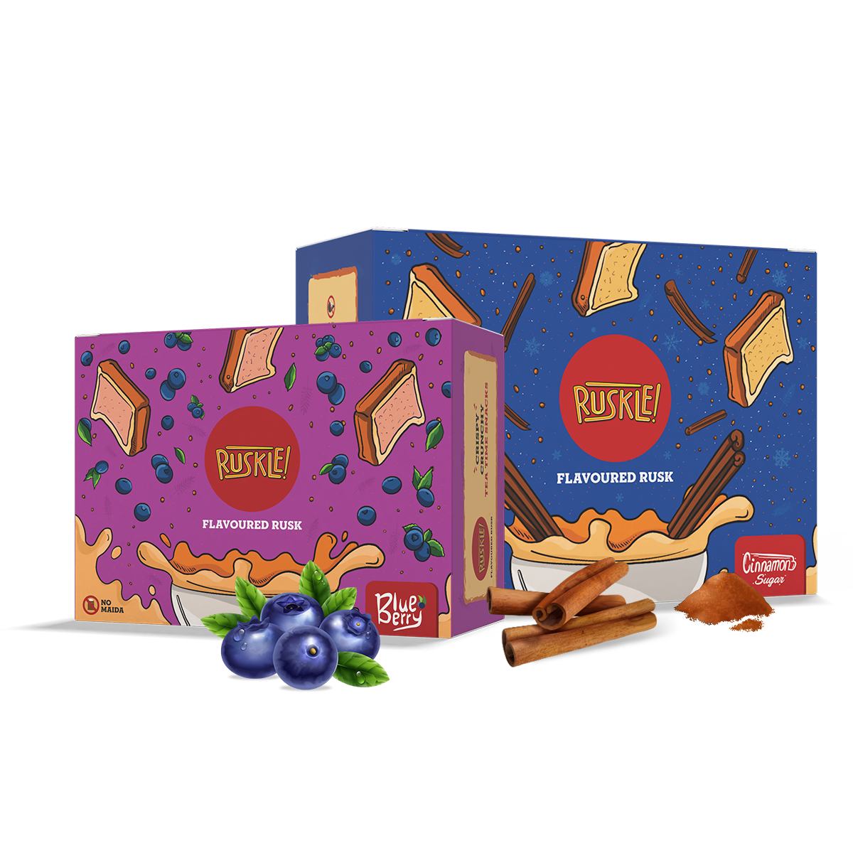 Ruskle! – Elevating India's Beloved Rusk with Exciting Flavours.